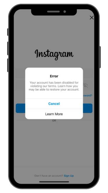 Instagram Unban Service | TooFame